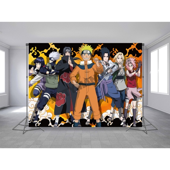 vak | Party Supplies | Naruto Plates Cups Tablecloth Birthday ...